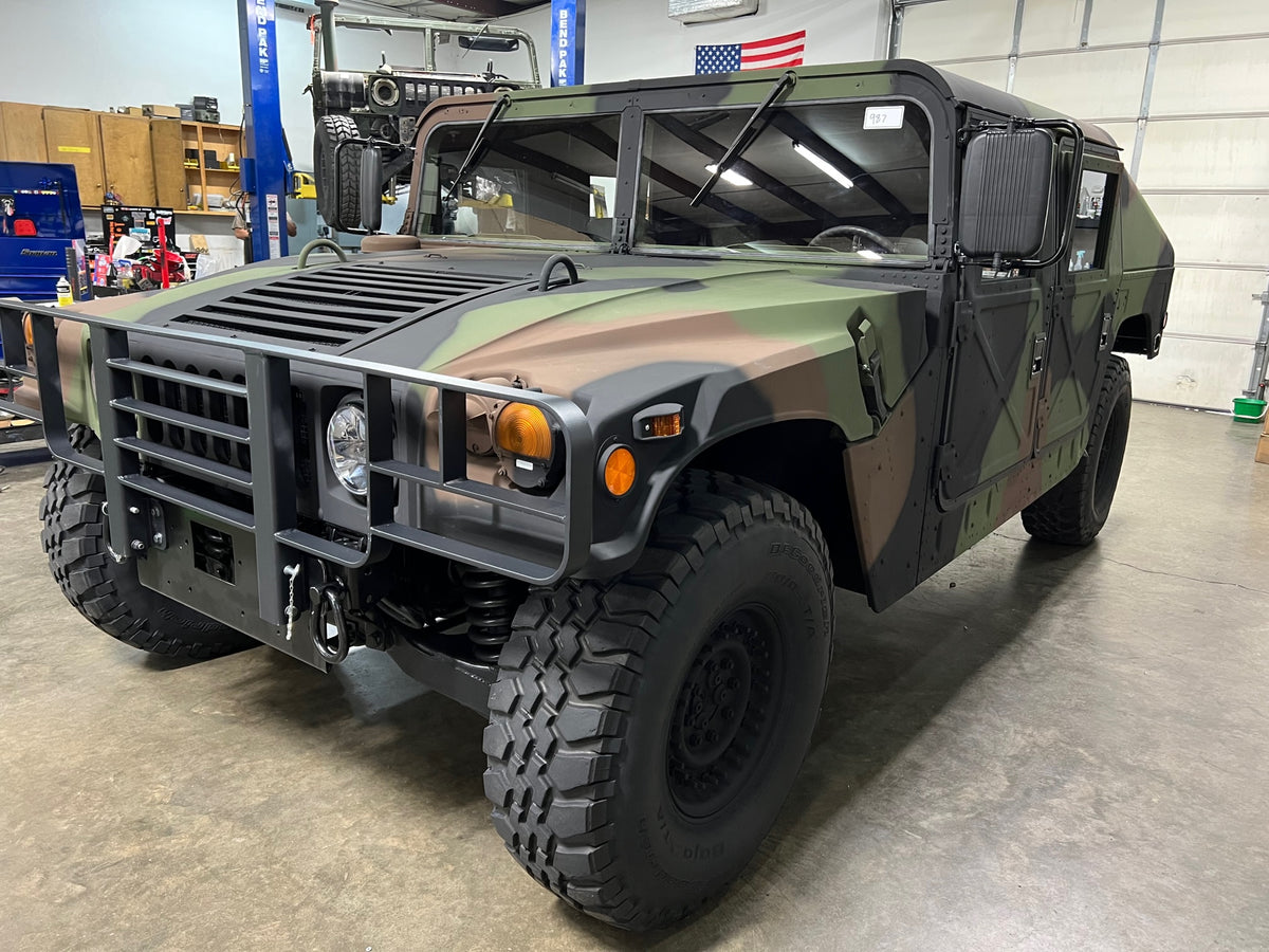 SOLD 2001 AM General M1045A2 Armored Slantback 6.5L Diesel 4 Speed (Lo ...