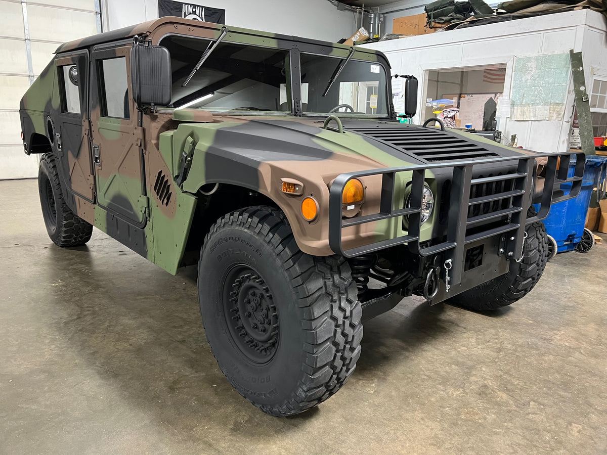 SOLD 2001 AM General M1045A2 Armored Slantback 6.5L Diesel 4 Speed (Lo ...