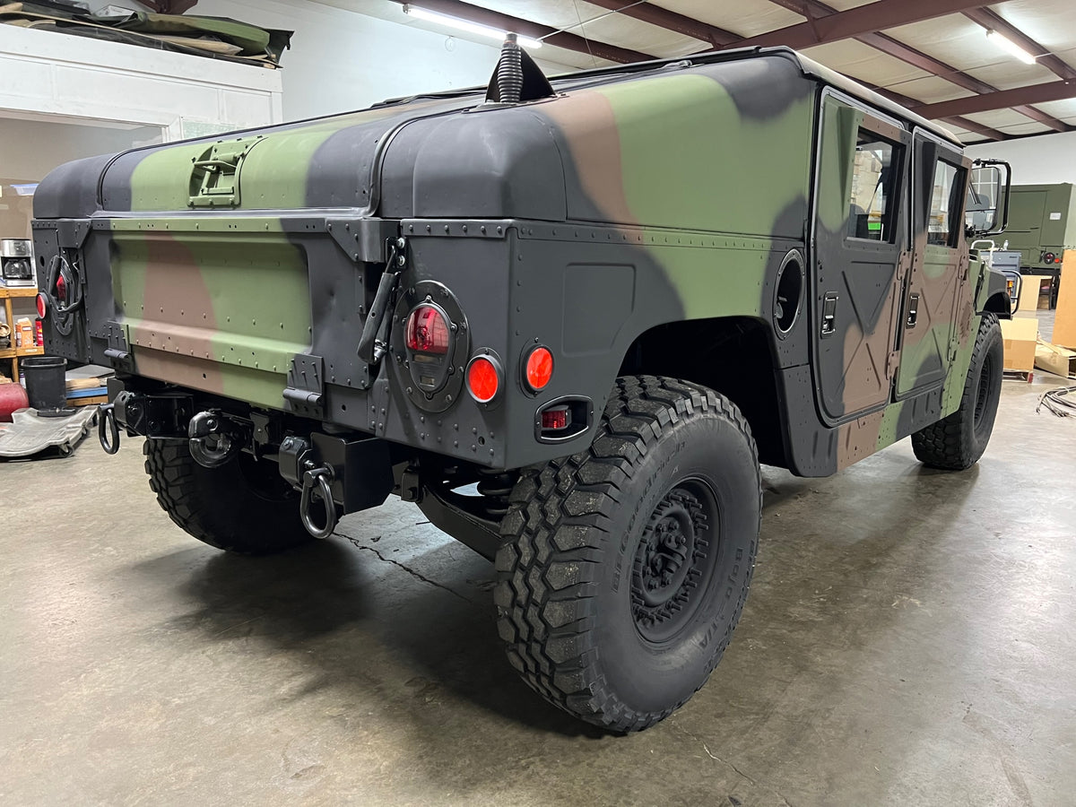 SOLD 2001 AM General M1045A2 Armored Slantback 6.5L Diesel 4 Speed (Lo ...