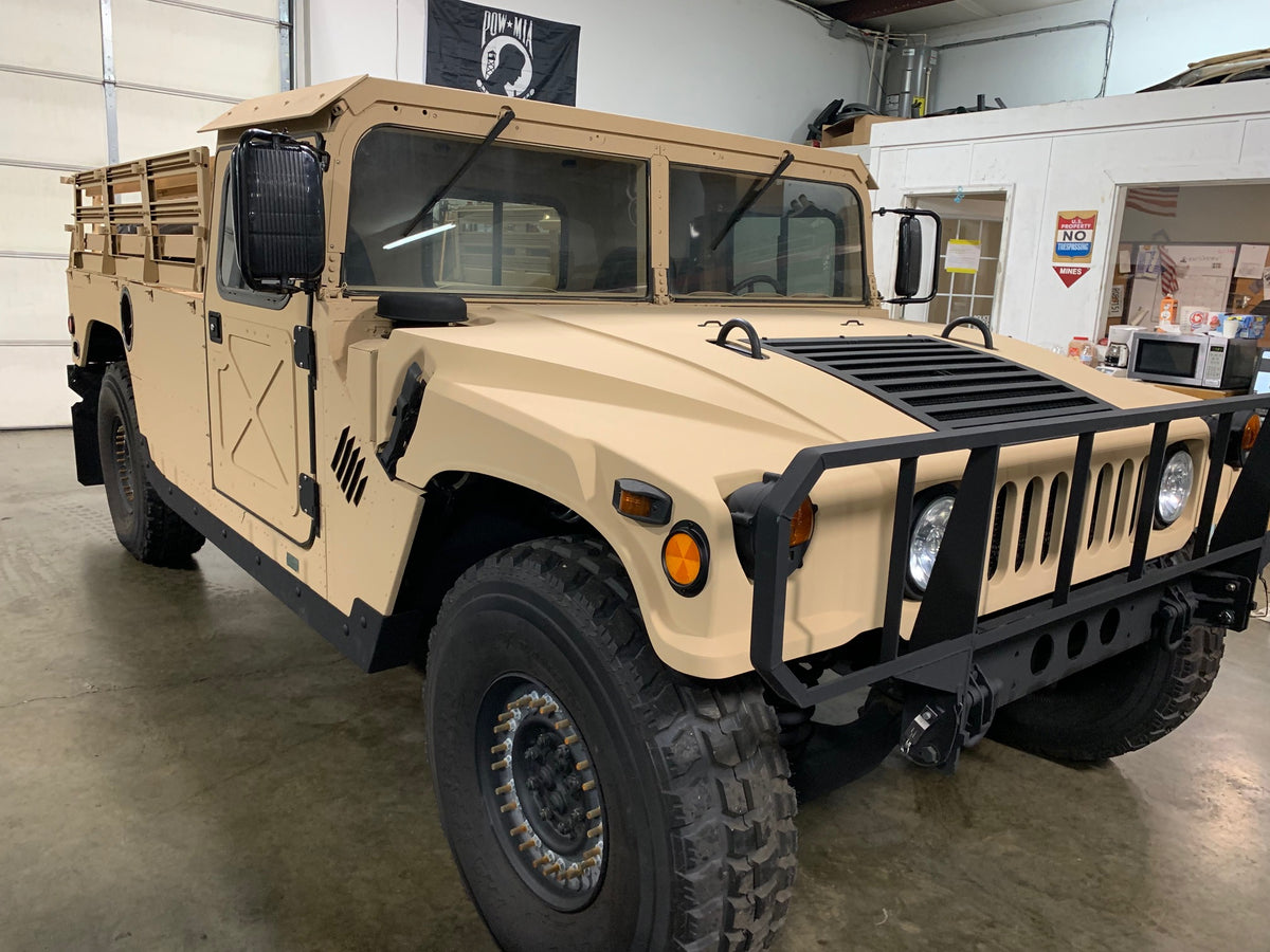 SOLD 1990 M998 Two Door Hard Top Humvee 6.5L Diesel Armored Military H ...